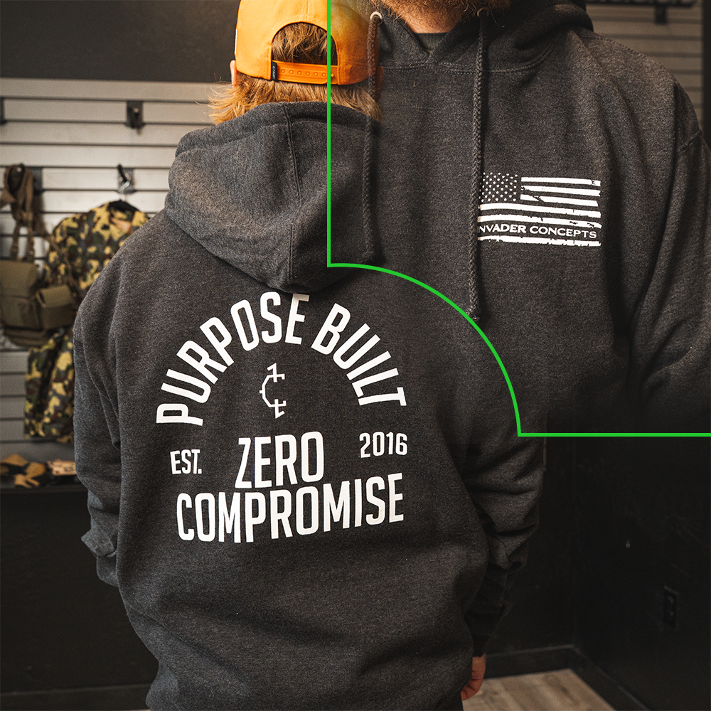 Purpose Built Zero Compromise - Fleece Hoodie